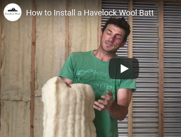 A Quick Video : Installing Batt Insulation – Havelock Wool Insulation